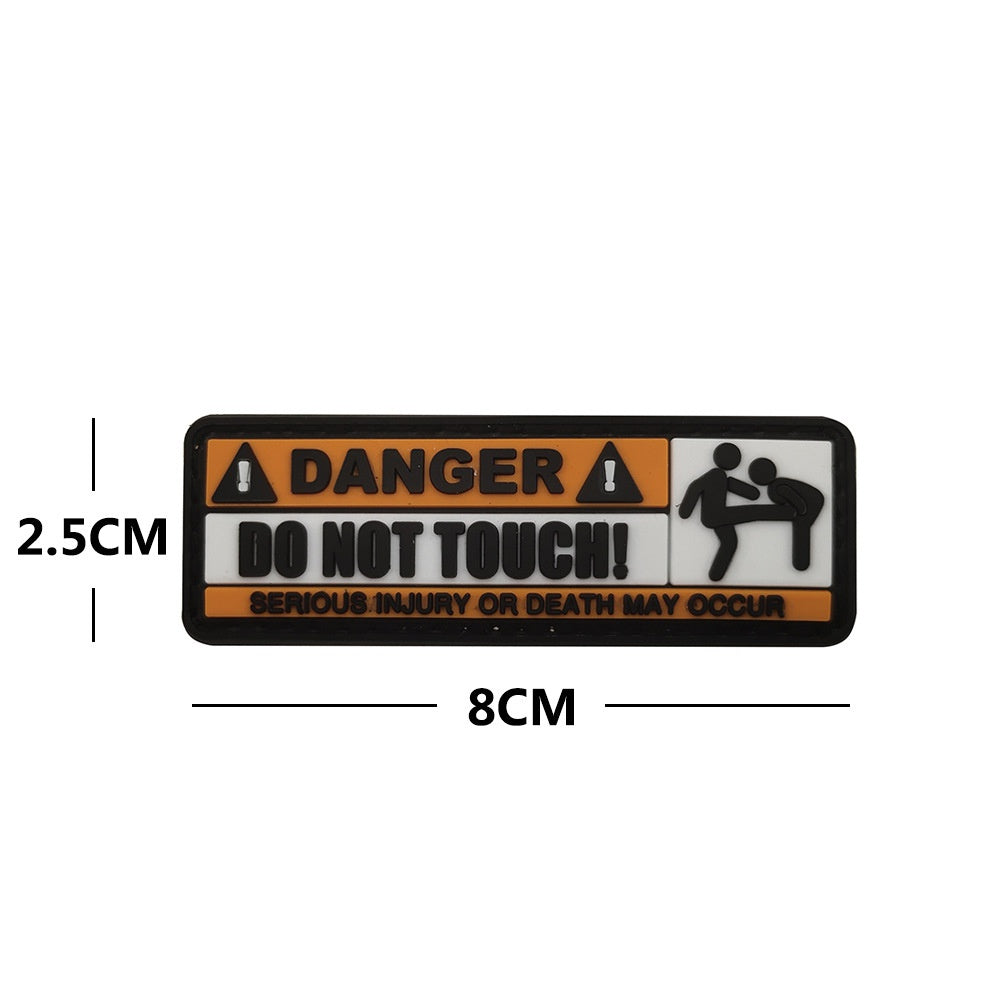 Danger/Warning/Mama Says Velcro Patch – Meniacc