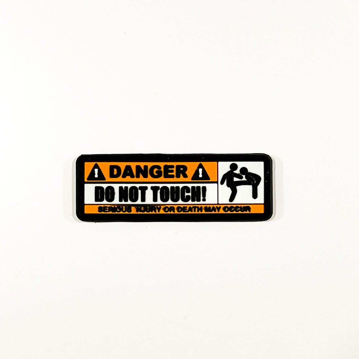 Danger/Warning/Mama Says Velcro Patch – Meniacc