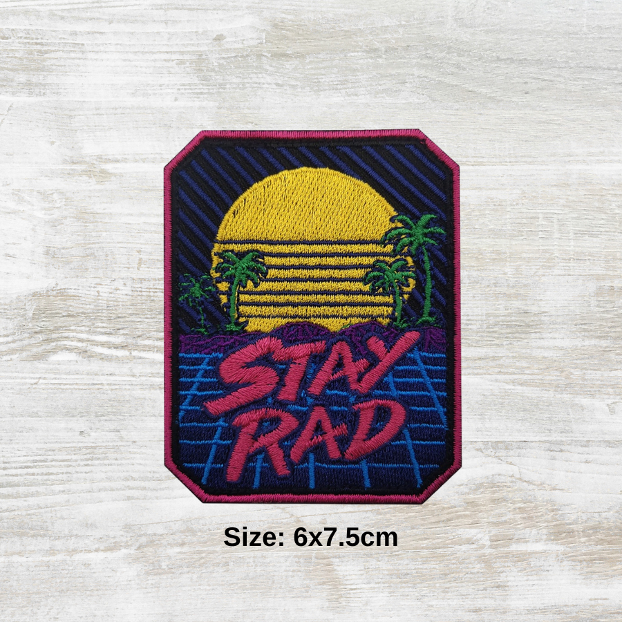 Stay Rad Velcro Patch – Meniacc