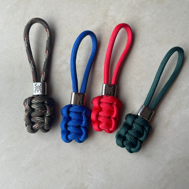 3pcs Cobra Zip Pullers - Military/Blue/Red/Green/Custom Colour – Meniacc